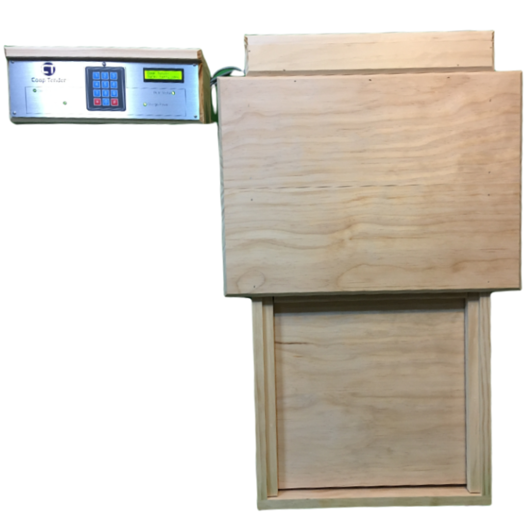 Automatic Turkey & Chicken Door: 15"×15" Opening | Coop Tender
