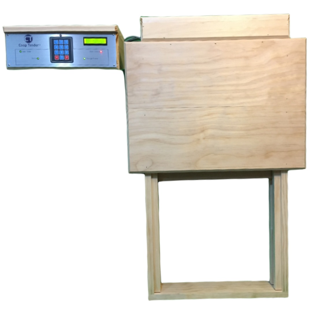 Automatic Turkey & Chicken Door: 15"×15" Opening | Coop Tender